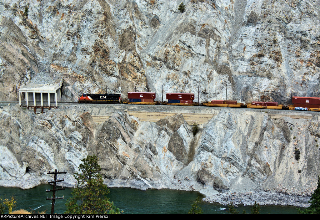 CN 3025 WB CN Ashcroft Sub